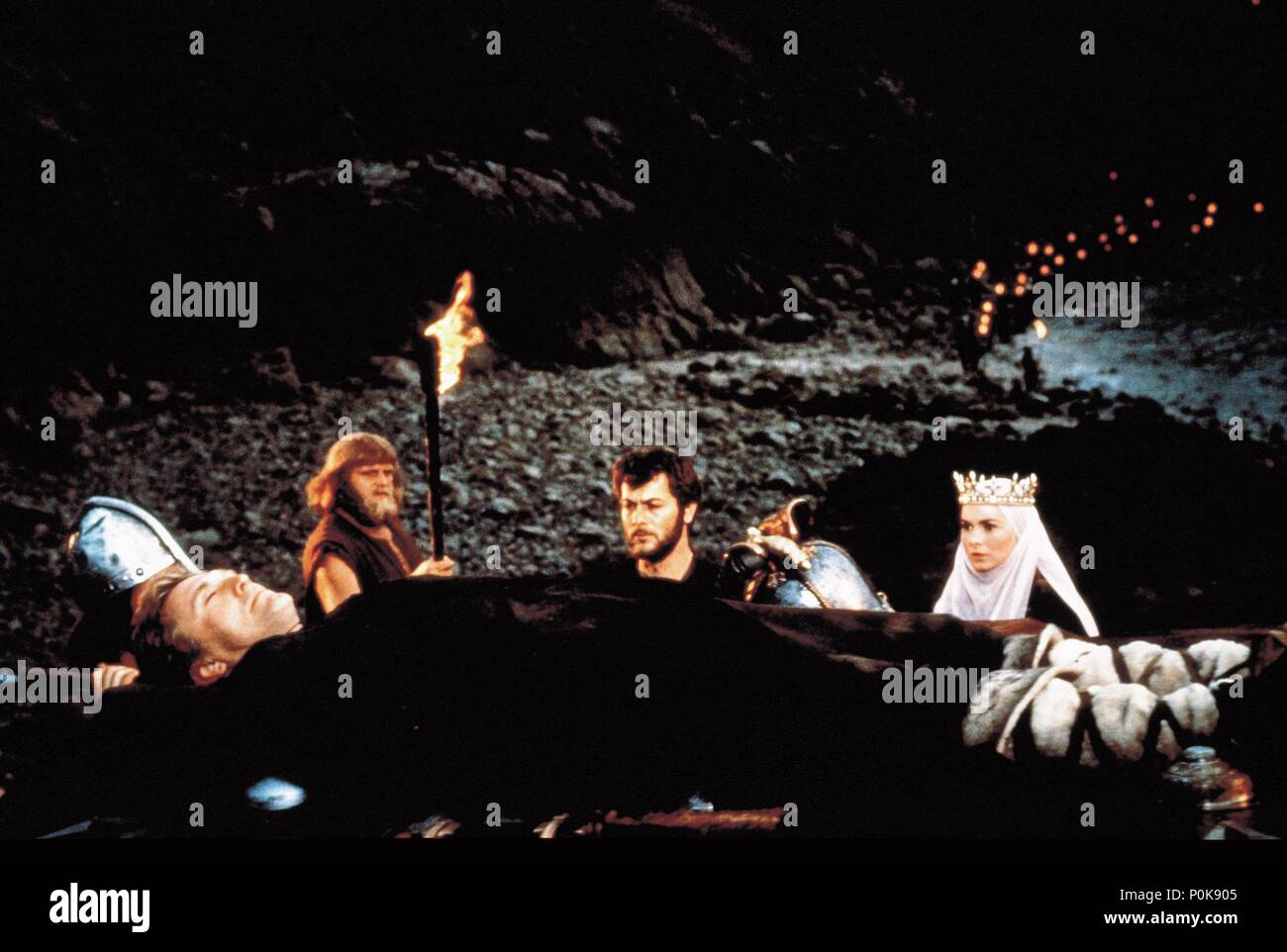 The vikings 1958 funeral hi-res stock photography and images - Alamy