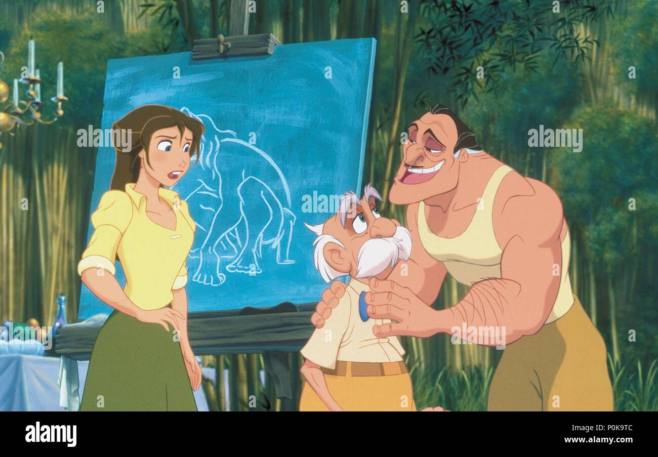 Disney tarzan animation hi-res stock photography and images - Alamy