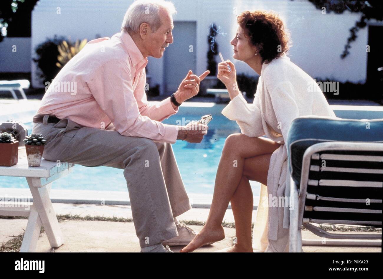 Scene with paul newman and susan sarandon hi-res stock photography and ...