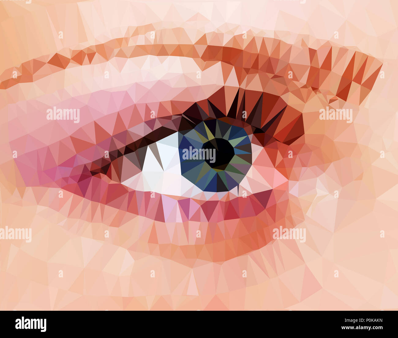 Made of triangles hi-res stock photography and images - Alamy