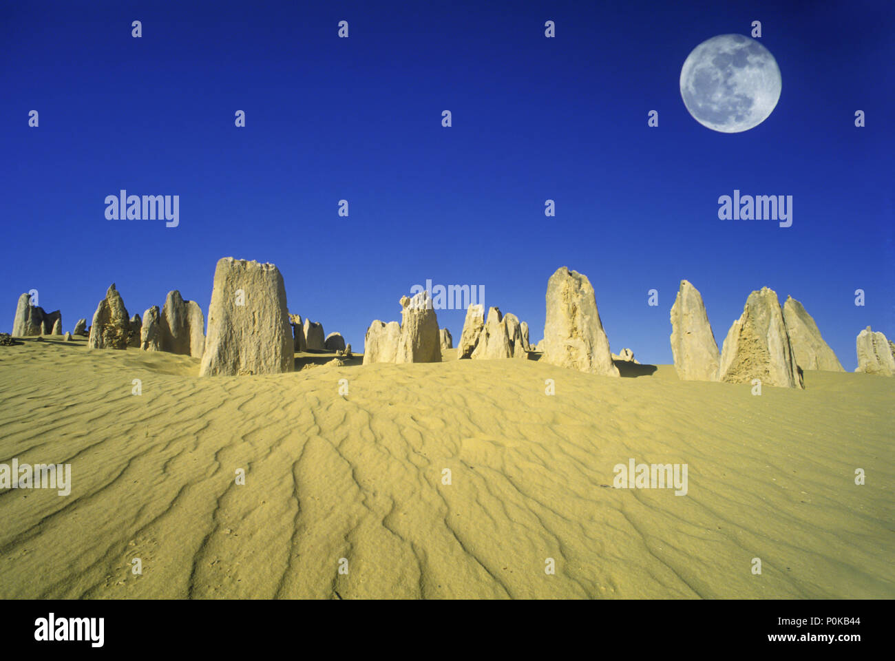 1995 HISTORICAL RIPPLES SAND DESERT PINNACLES NAMBUNG NATIONAL PARK ...