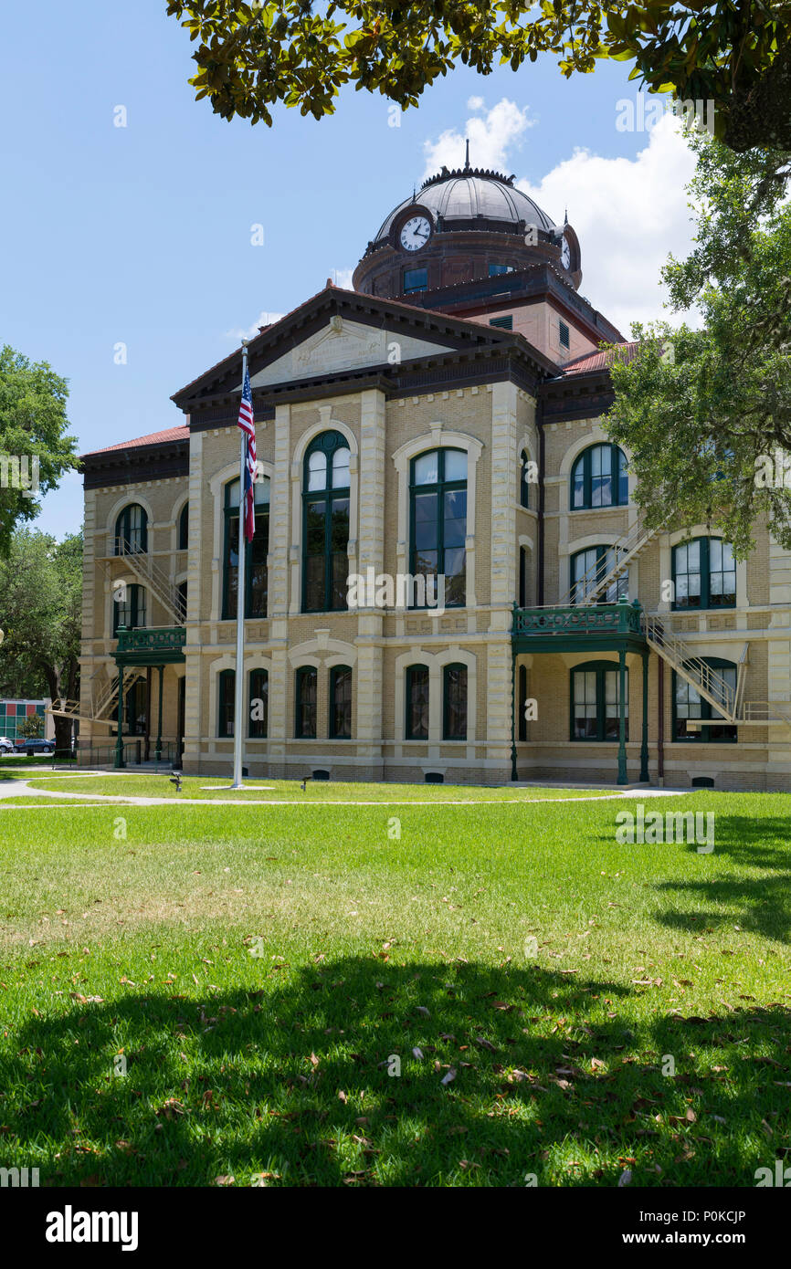 Historic County Courthouse. Columbus City in Colorado County in ...