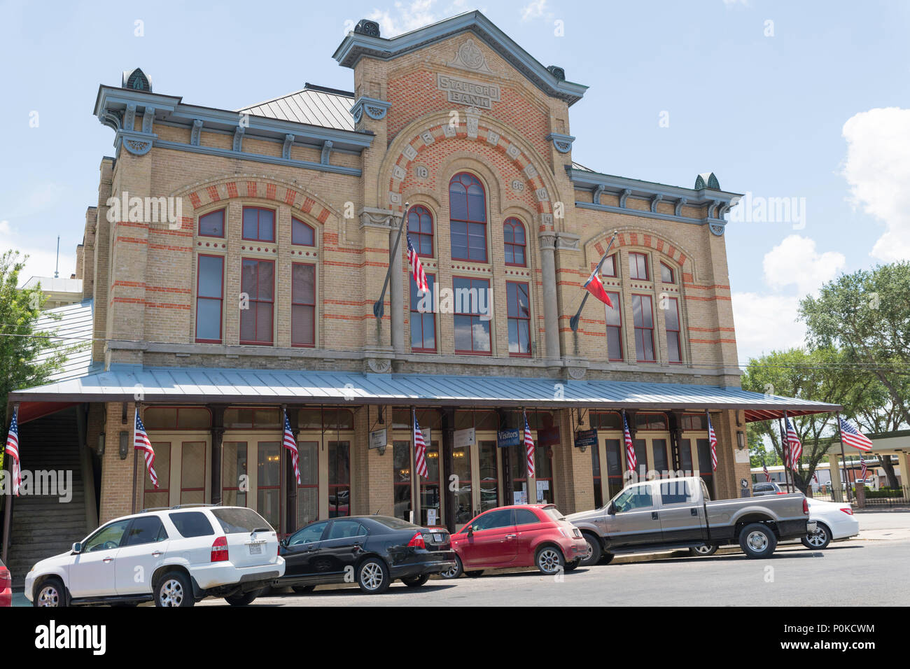 Historic Stafford Opera House. Columbus City in Colorado County in ...
