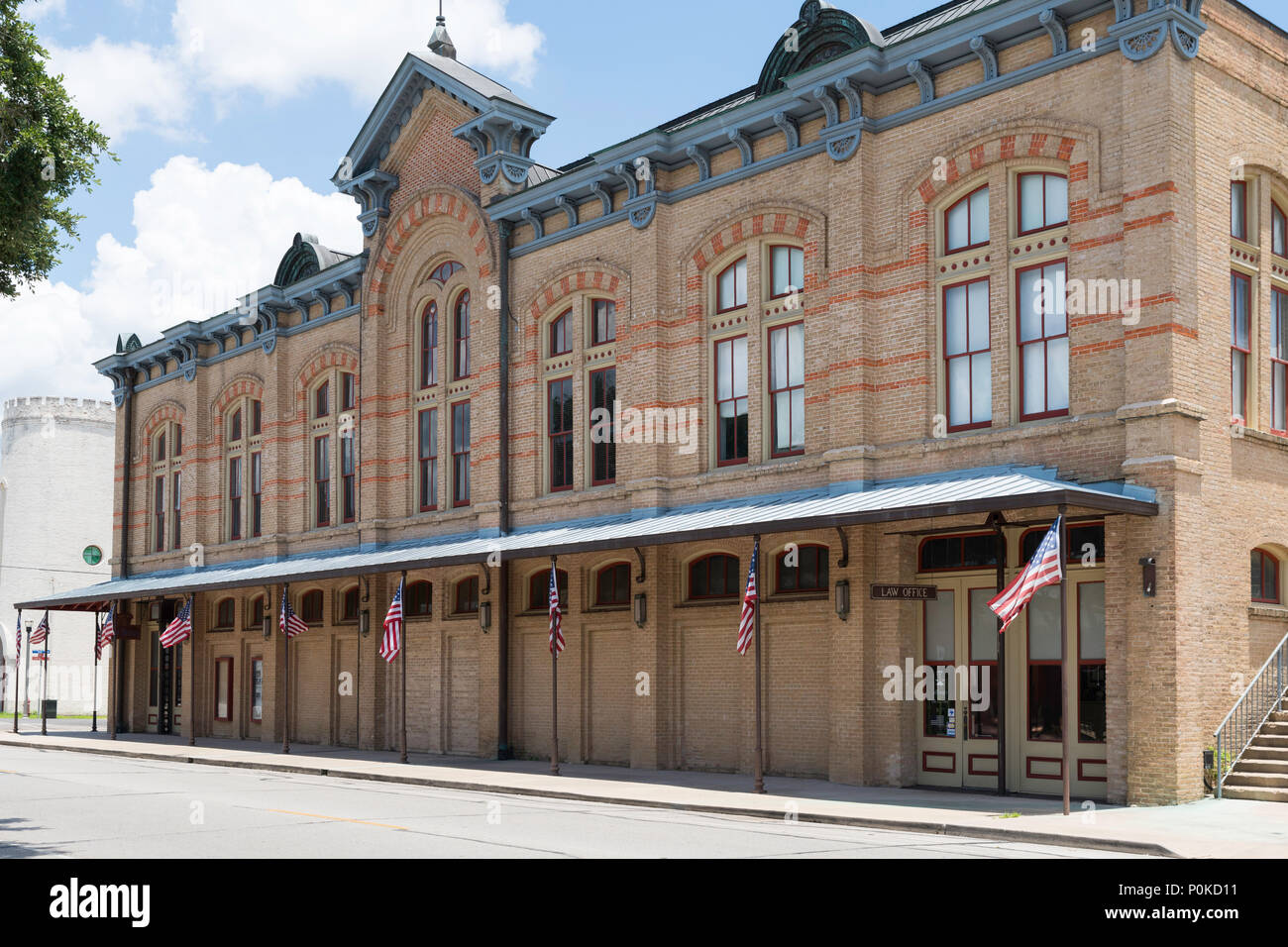 Historic Stafford Opera House. Columbus City in Colorado County in ...