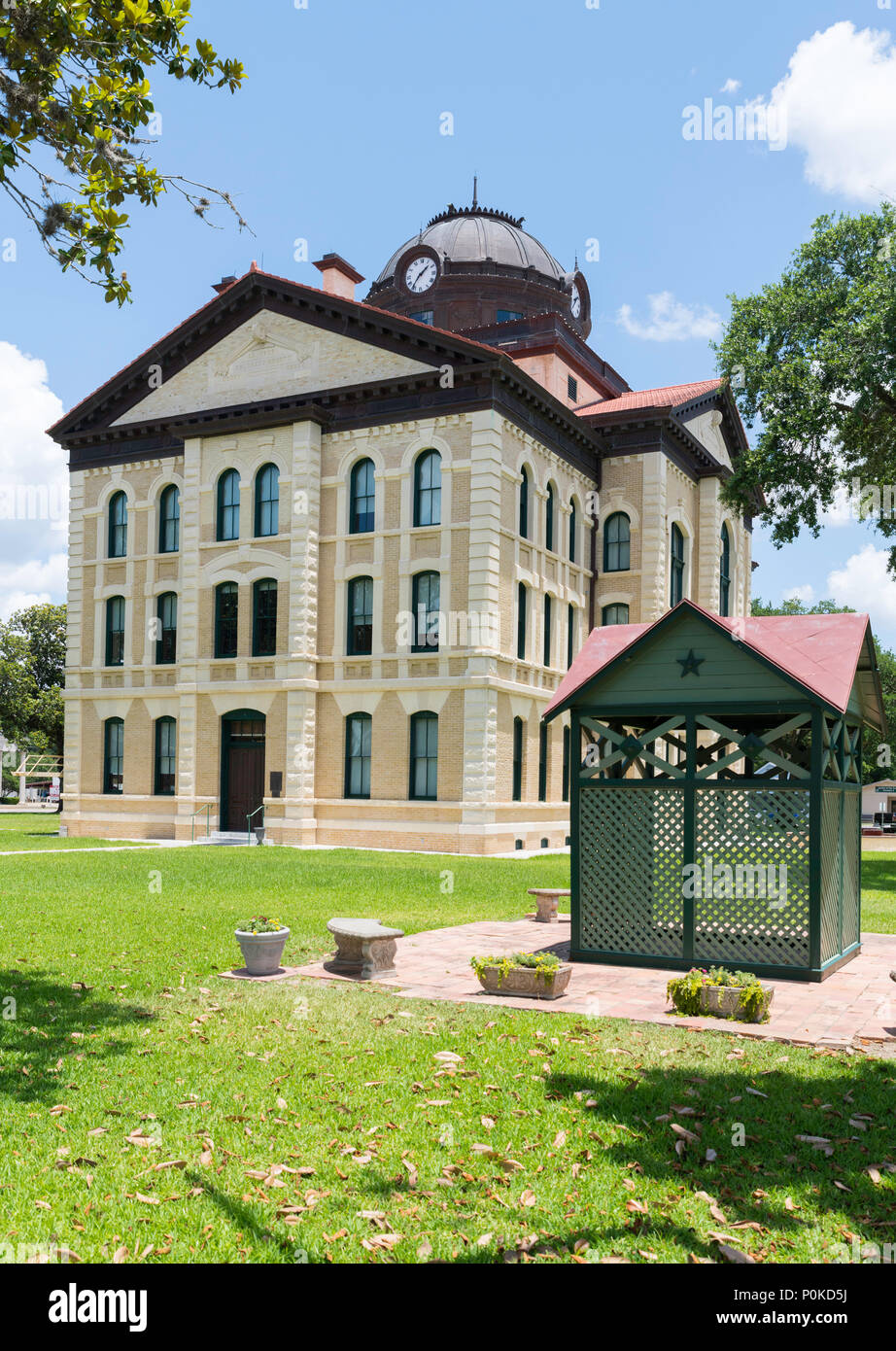 Historic County Courthouse. Columbus City in Colorado County in ...