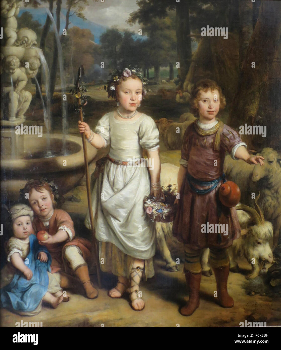 'Children in a Park' by Gerbrand van den Eeckhout, 1671, The Hermitage ...