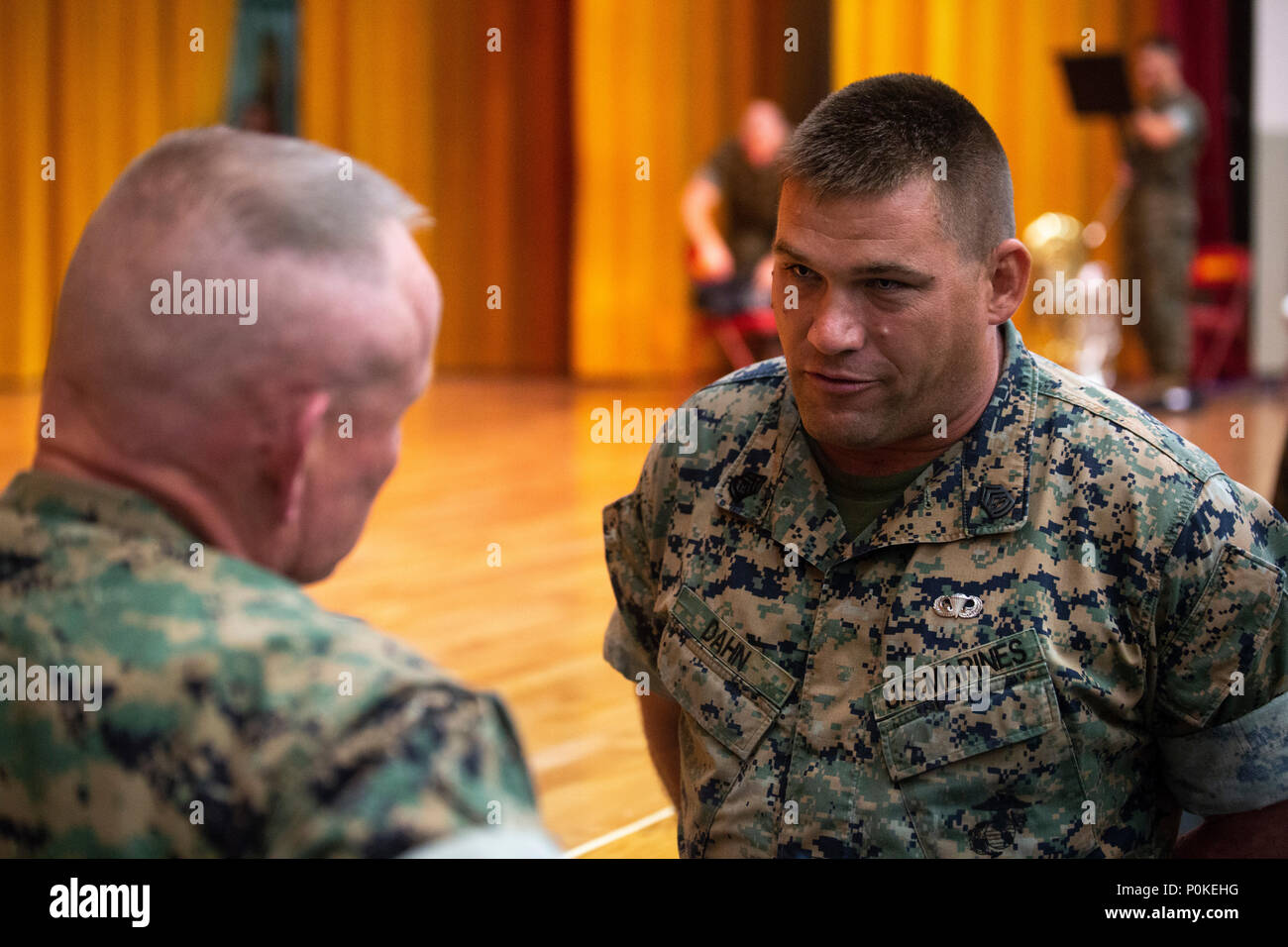 U.S. Marine Corps Lt. Gen. Lawrence D. Nicholson, commanding general of ...
