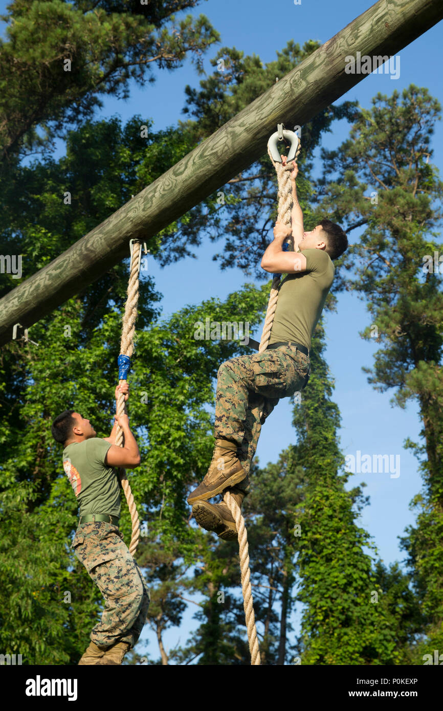 U.S. Marines with Headquarters Battalion (HQBN), 2nd Marine Division ...