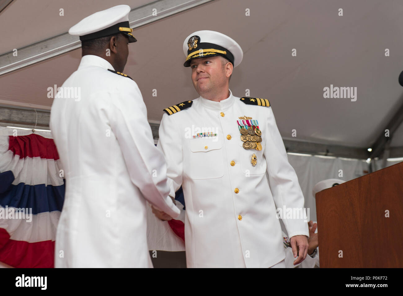 180601-N-LK932-1119 PORTSMOUTH, Va. (June 1, 2018) Cmdr. Brian K. Hamel ...
