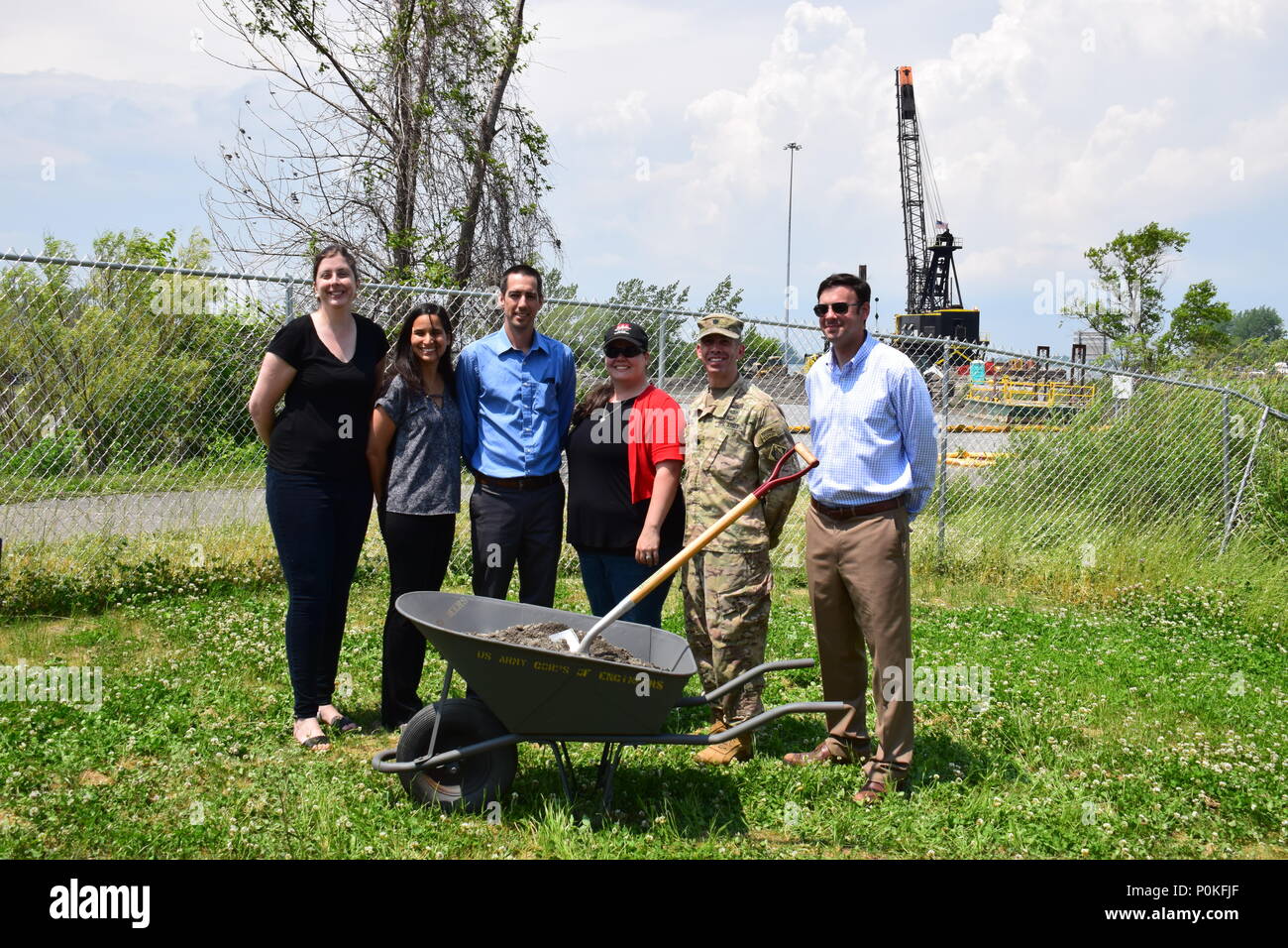 The U.S. Army Corps of Engineers, Buffalo District hosts a project ...