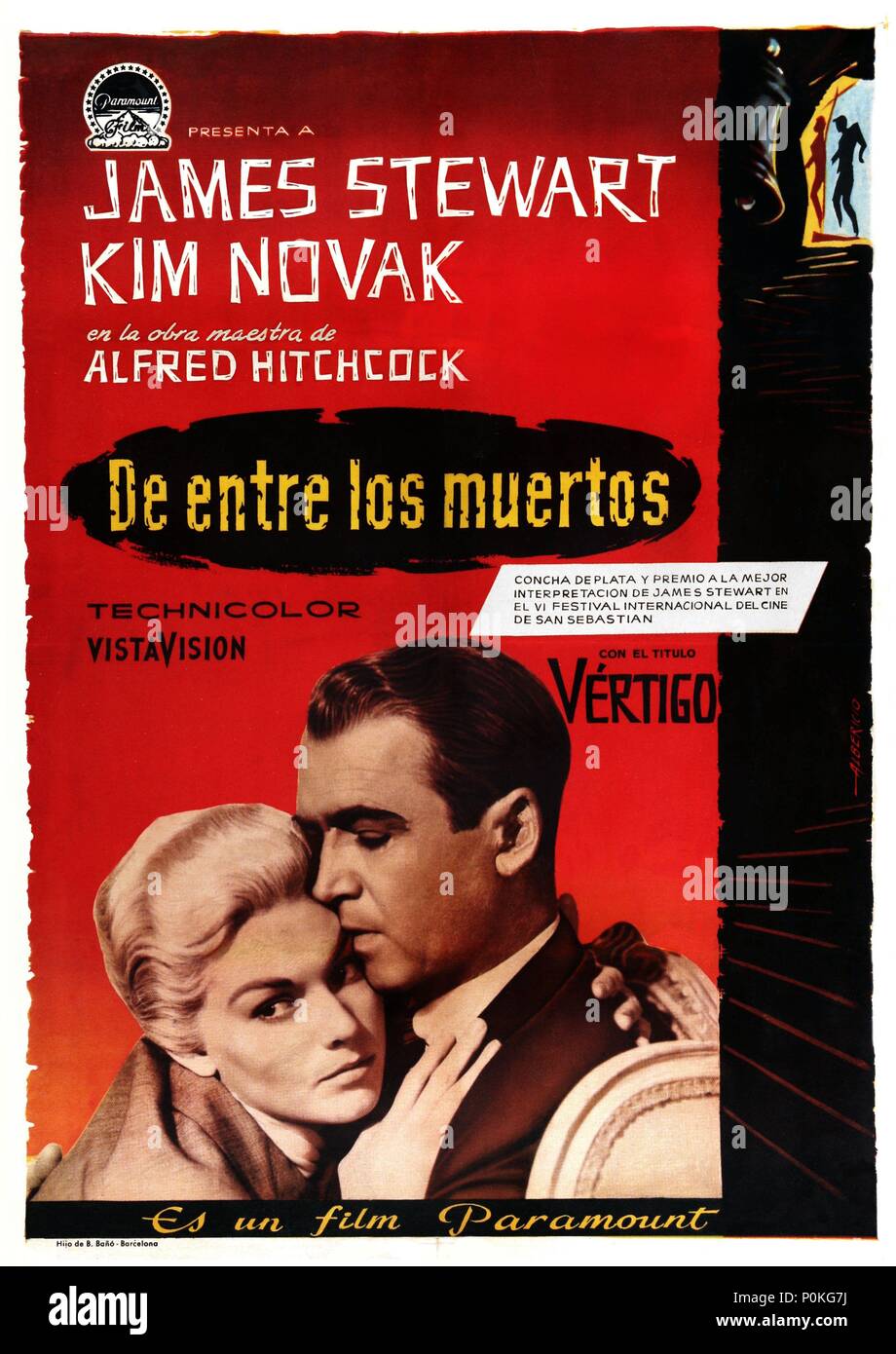 Original Film Title: VERTIGO. English Title: VERTIGO. Film Director ...