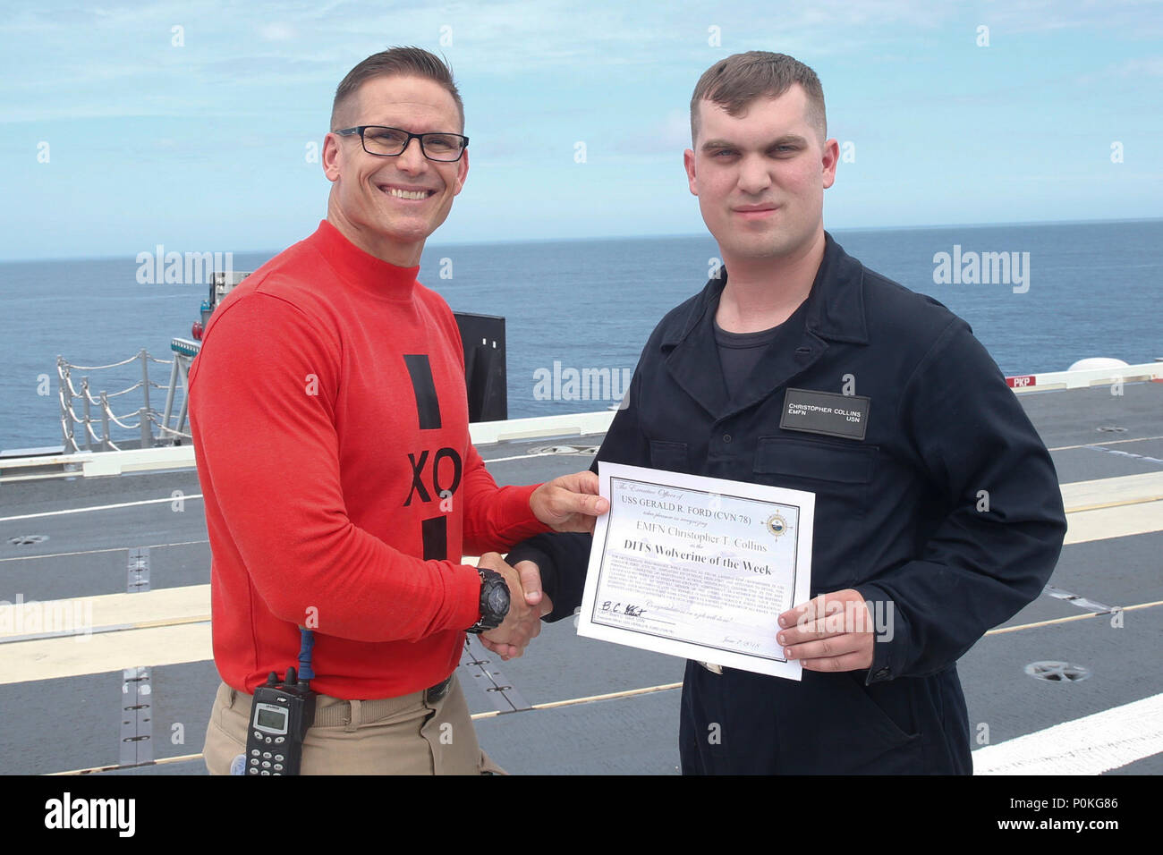 180601-N-OS895-0147 ATLANTIC OCEAN (June 1, 2018) – Capt. Brent C. Gaut ...
