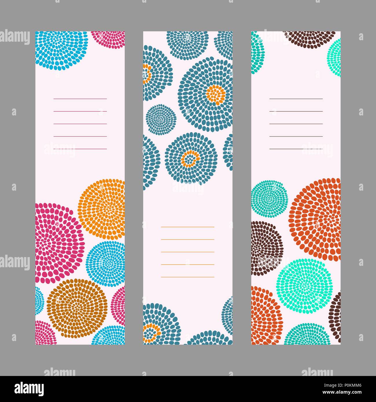 Set of Tribal Banners. Abstract African ornament. Vector Illustration ...