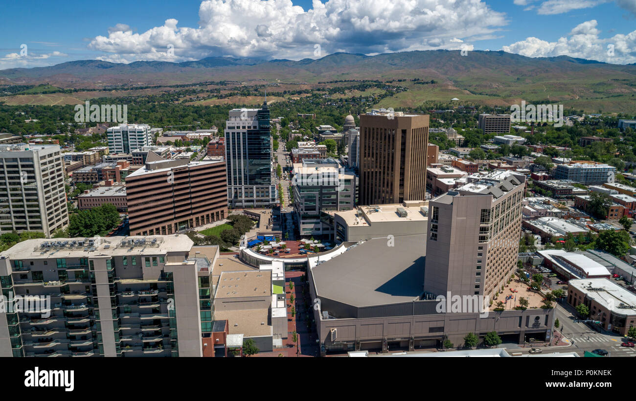 Buildings in downtown boise idaho hi-res stock photography and images ...