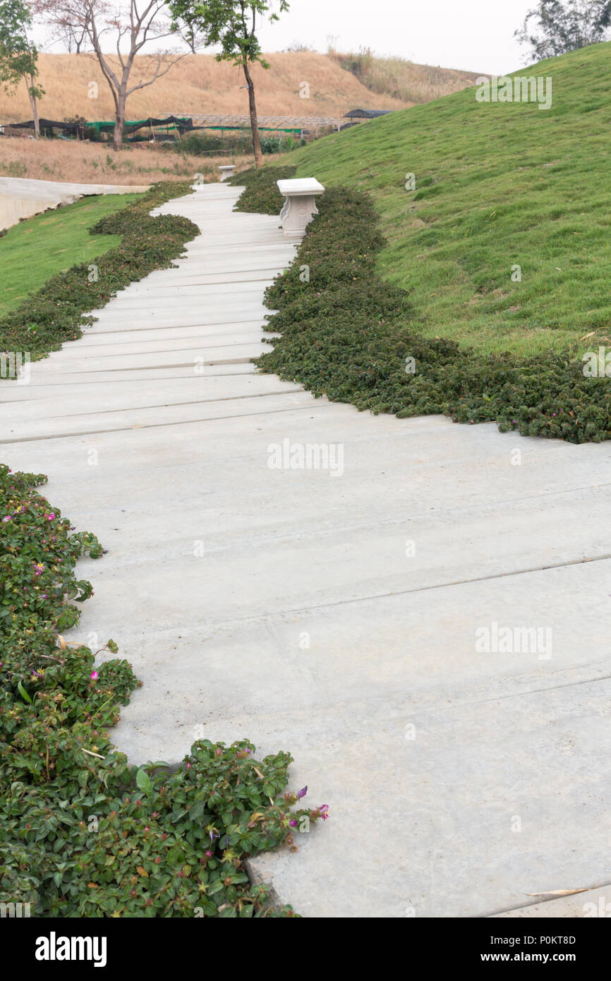 Bending pathway hi-res stock photography and images - Alamy