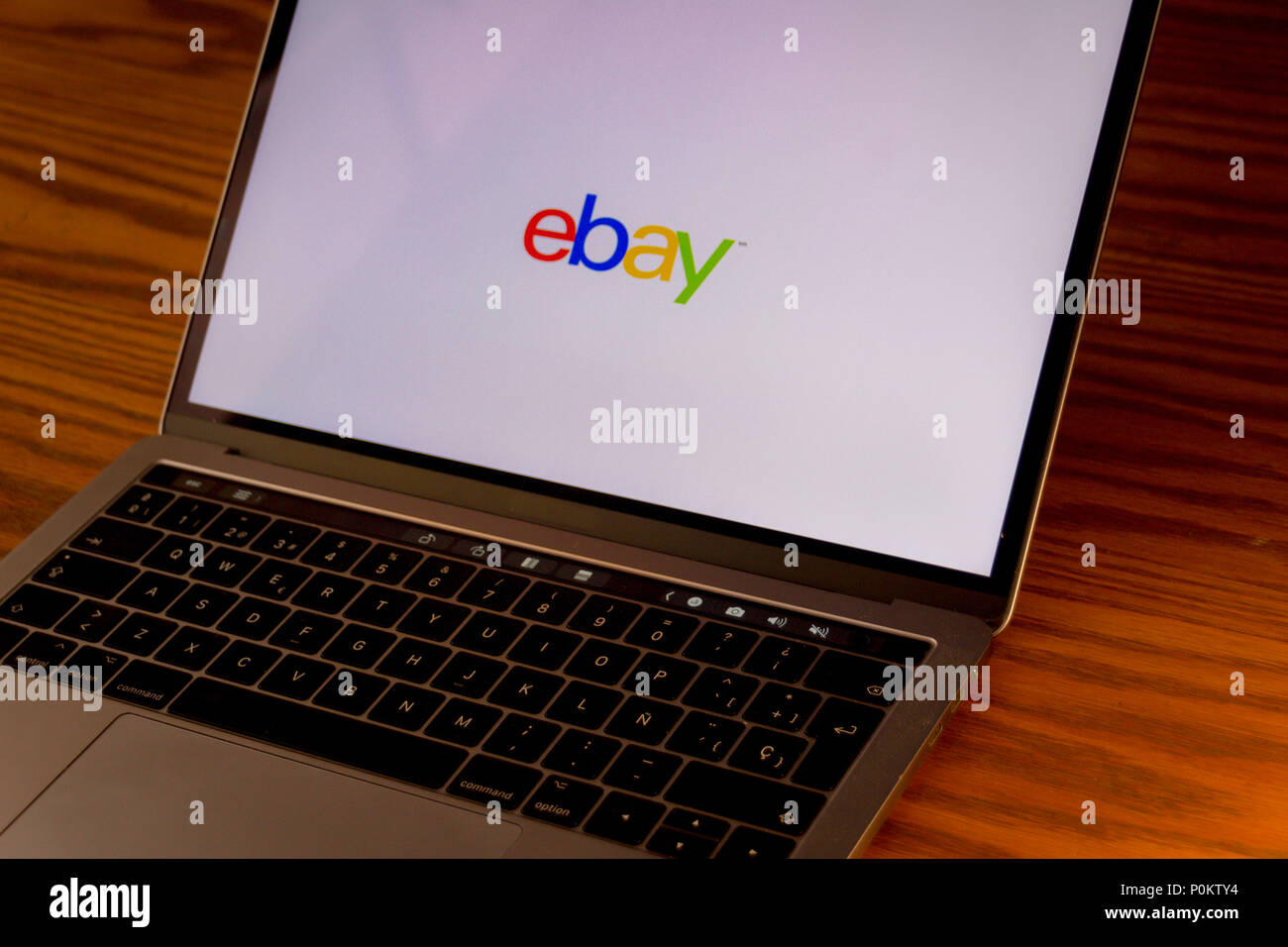 Dallas, Texas/ United States - 06/7/2018: (Photograph of the ebay logo ...
