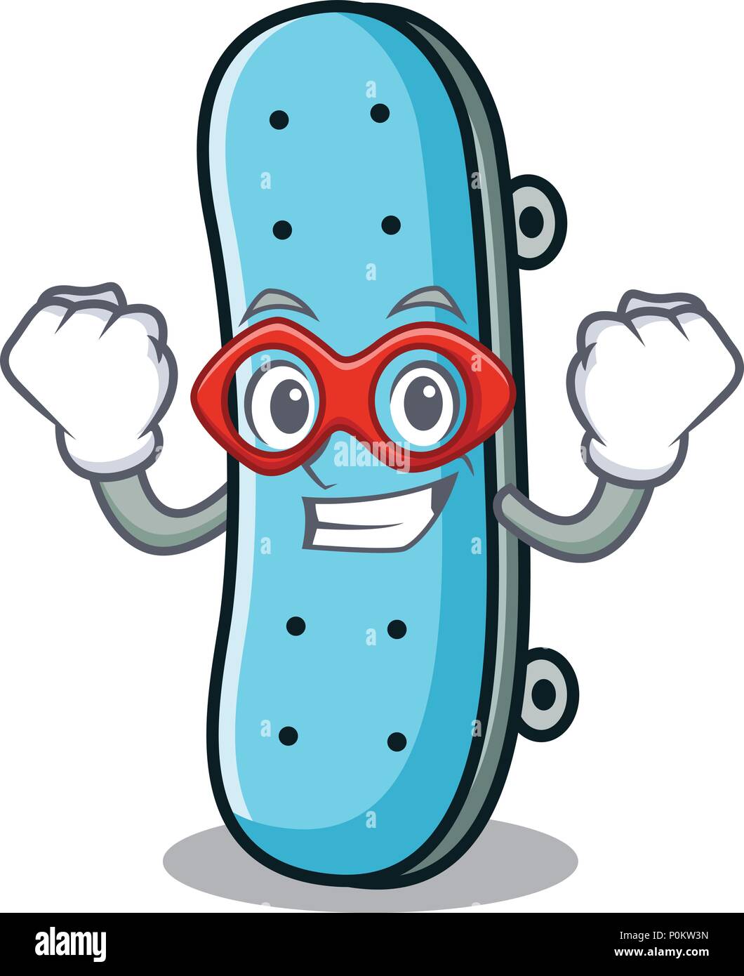Super hero skateboard character cartoon style Stock Vector Image & Art ...