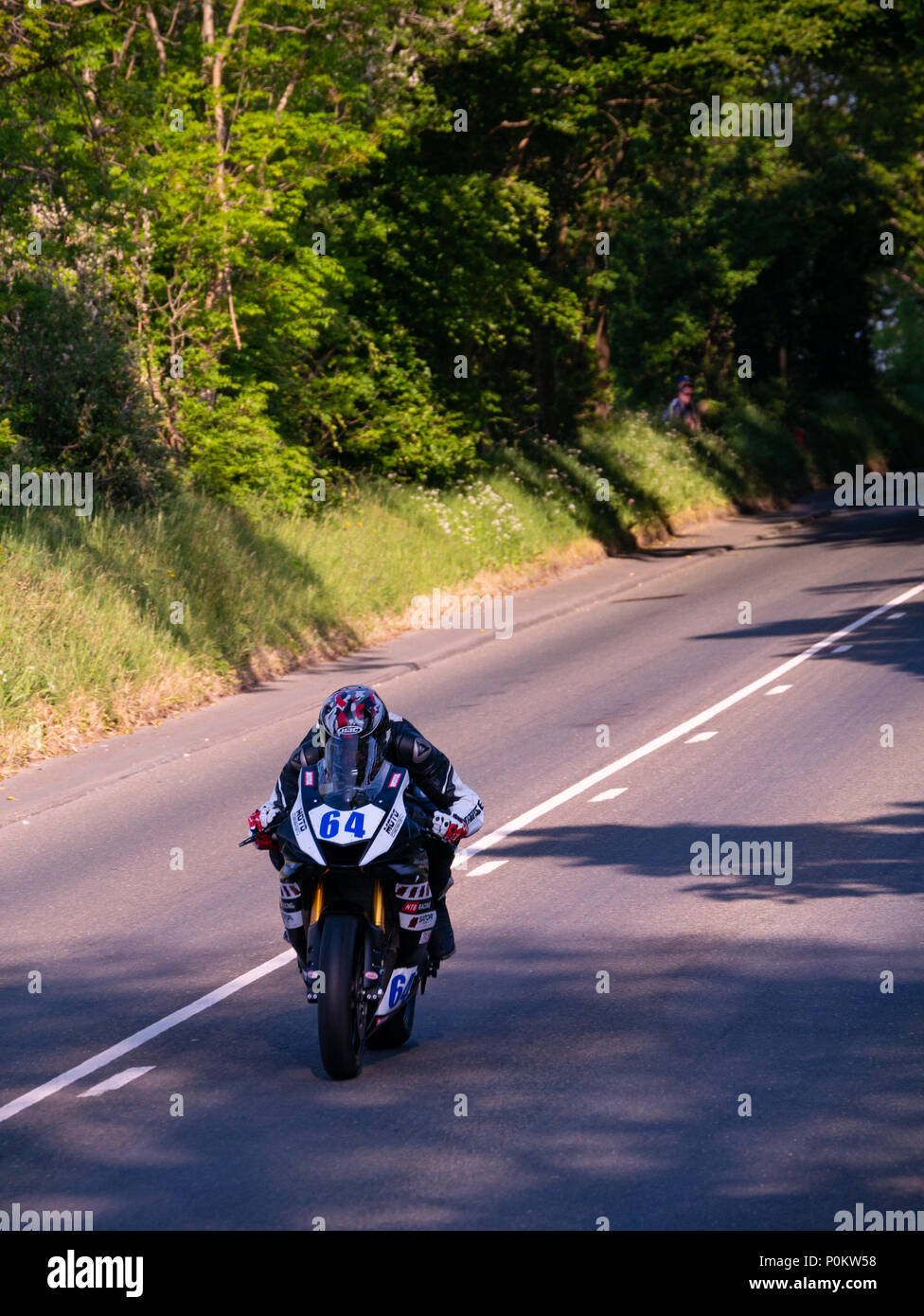 Isle of man tourist trophy track hi-res stock photography and images ...