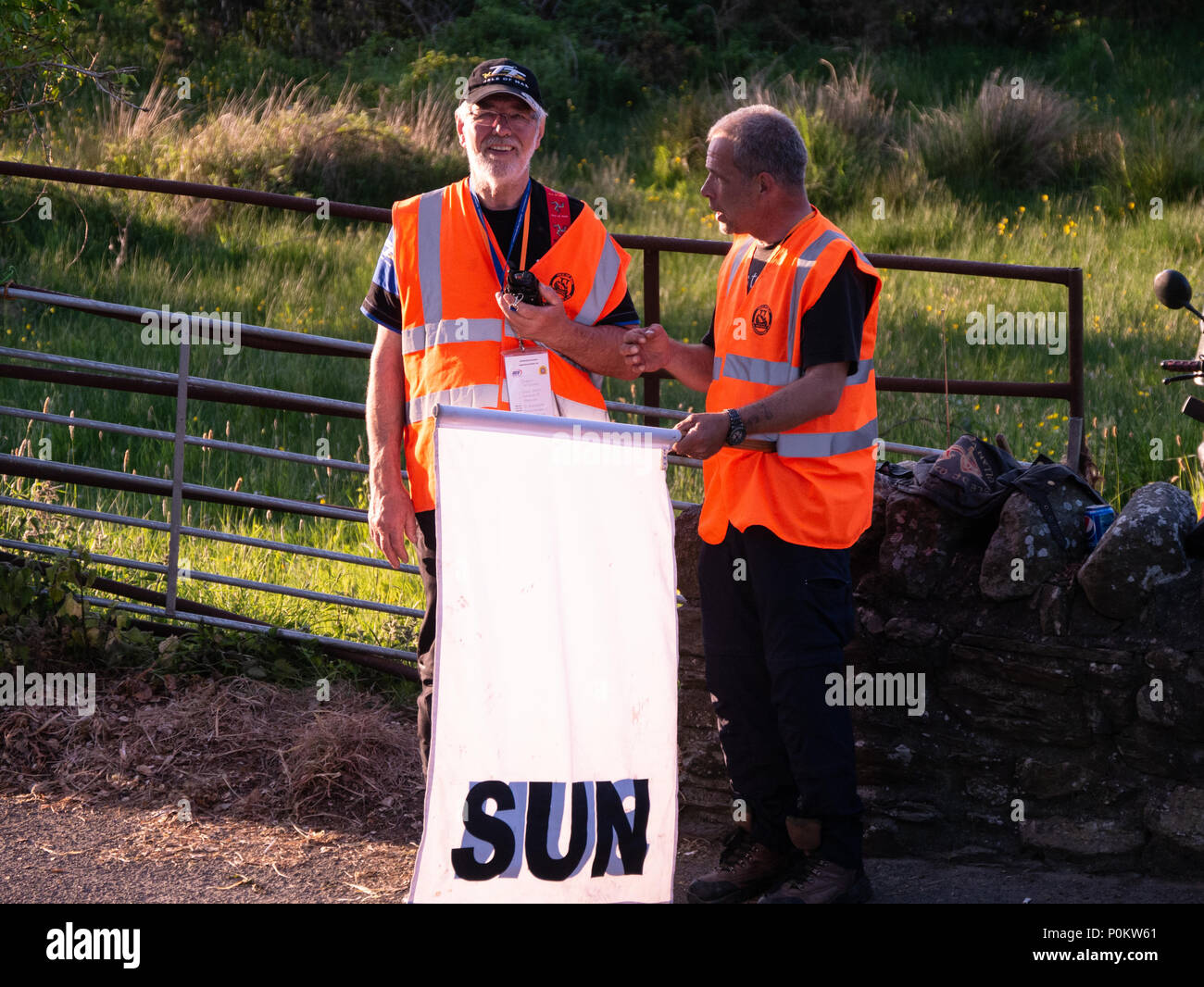 Motorcycle marshal hi-res stock photography and images - Alamy