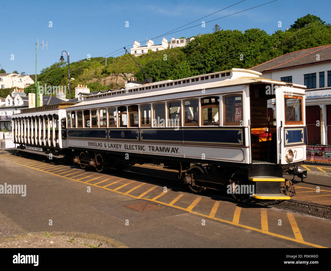 Manx electric railway tram hi-res stock photography and images - Alamy