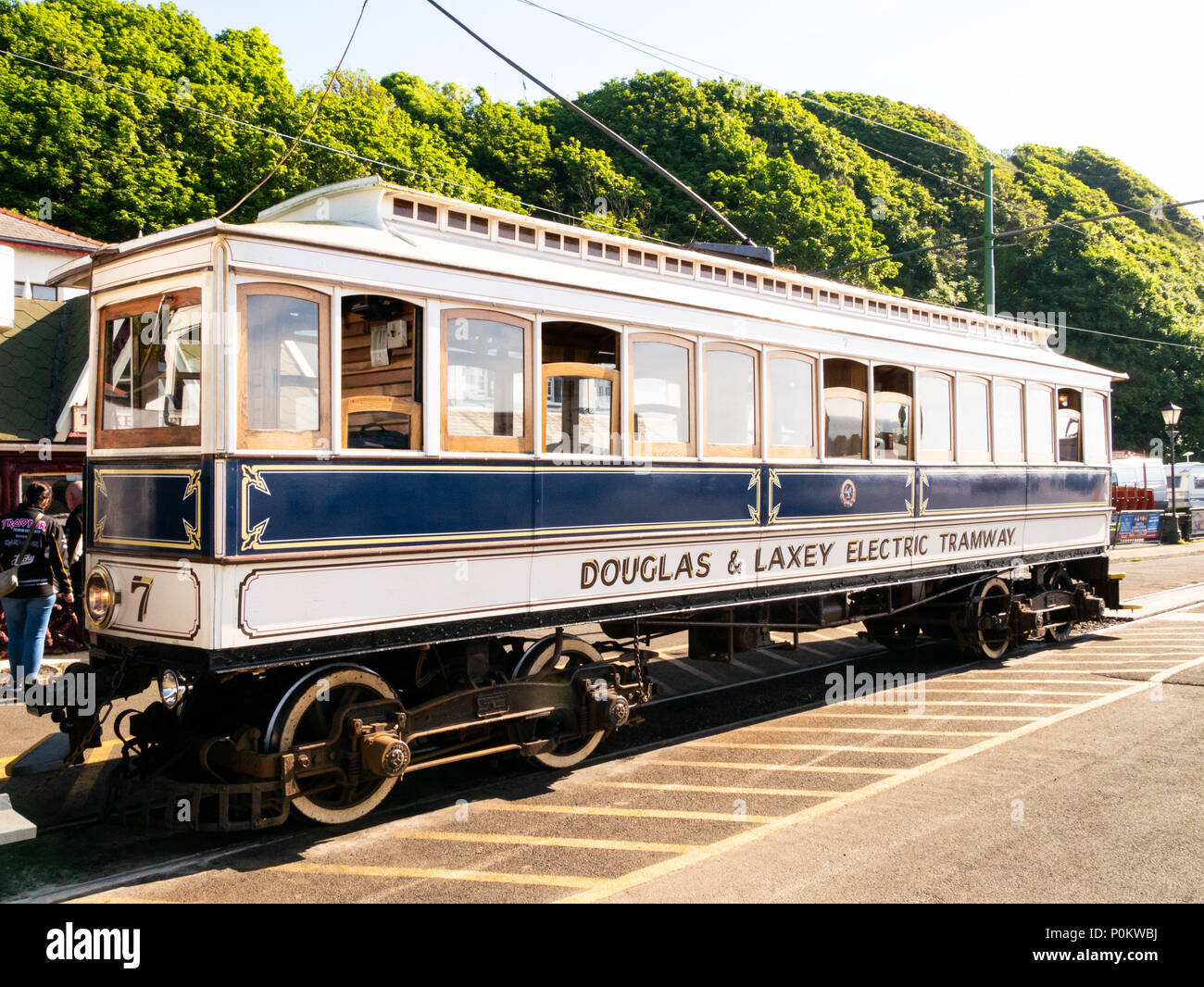 Manx Electric Railway (Douglas and Laxey Electric Tramway), Douglas ...