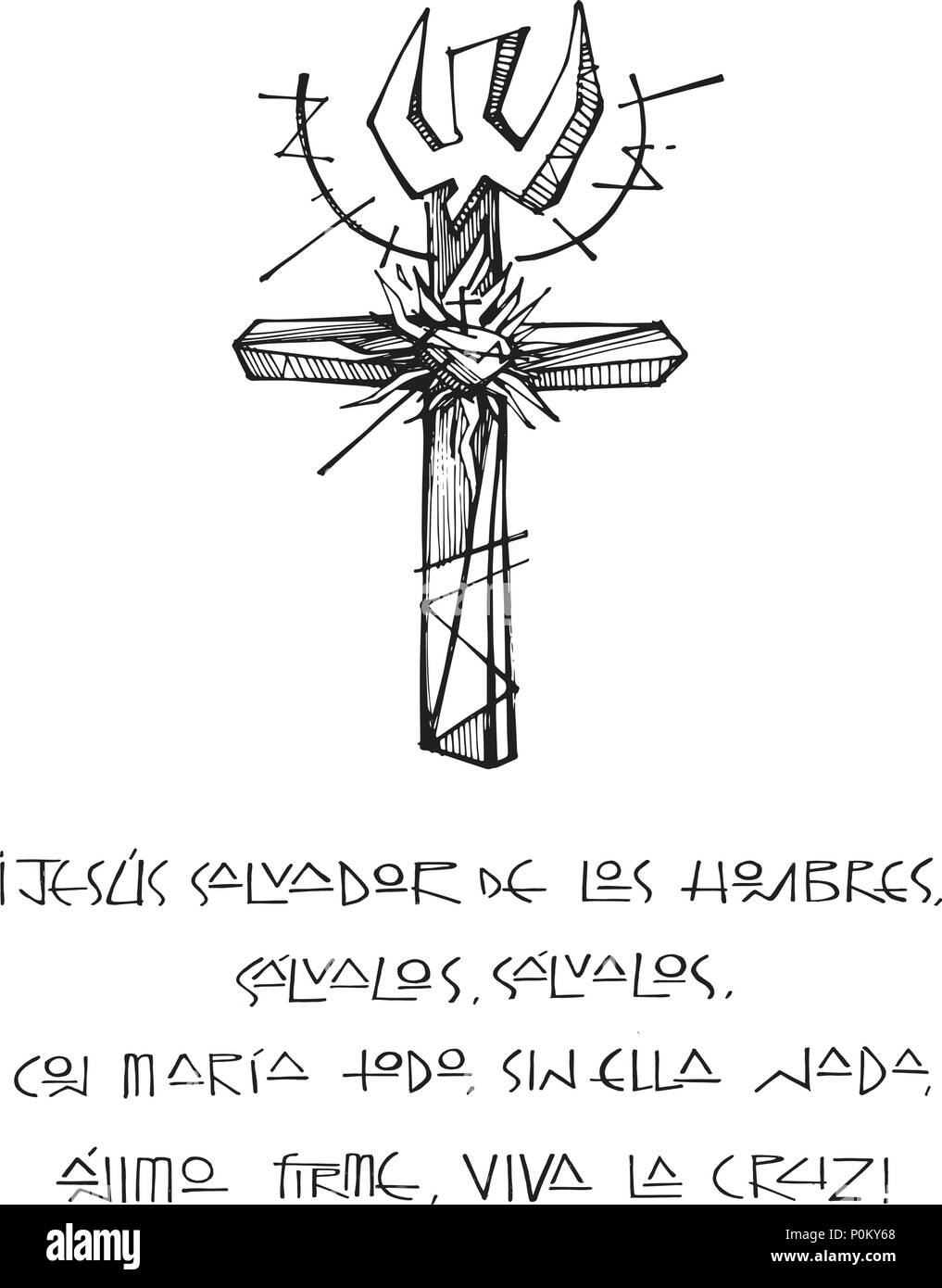 Cruz del apostolado hi-res stock photography and images - Alamy