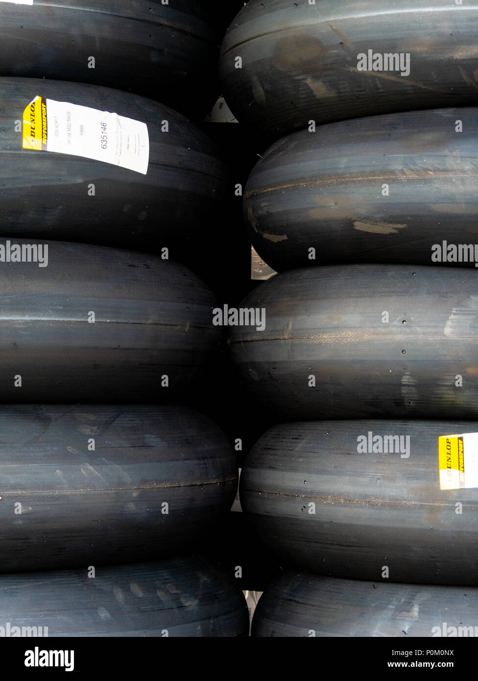 Slick tyres hi-res stock photography and images - Alamy
