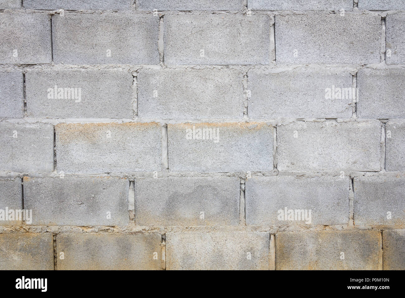 cinder block wall background, brick texture Stock Photo - Alamy