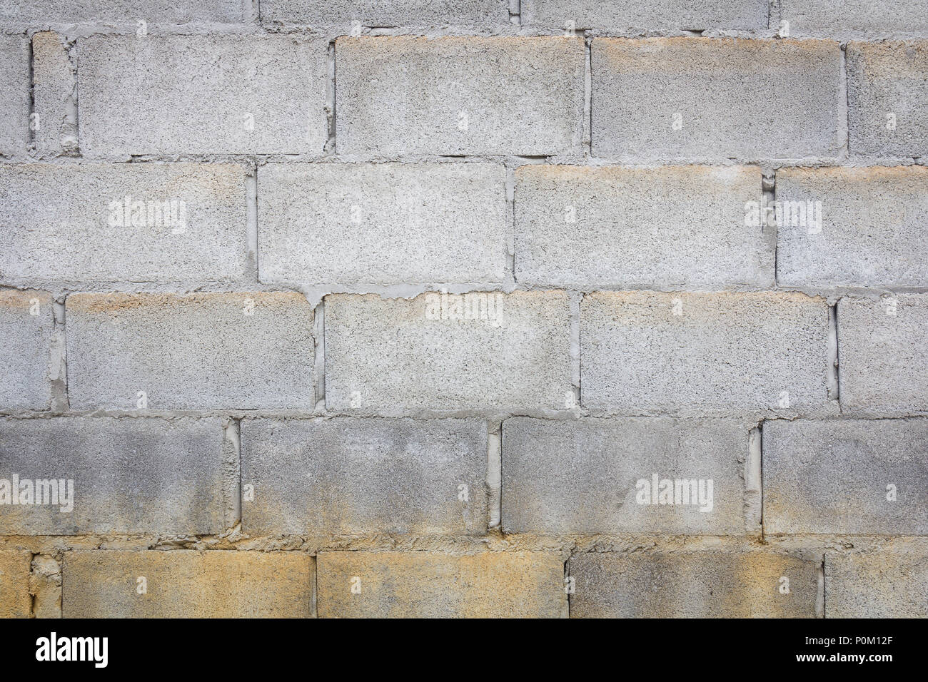 cinder block wall background, brick texture Stock Photo - Alamy