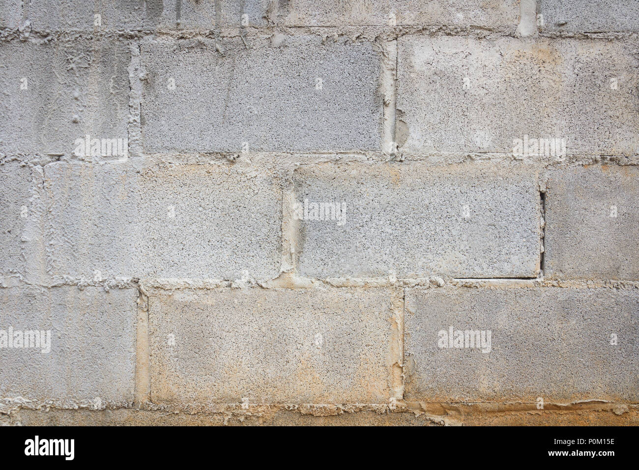 cinder block wall background, brick texture Stock Photo - Alamy