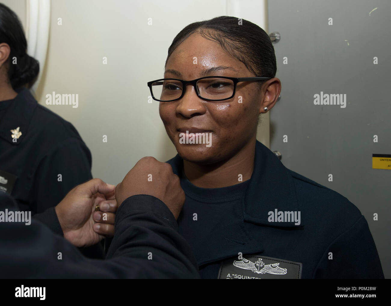 ATLANTIC OCEAN (June 3, 2018) -- Operations Specialist 1st Class Alexis ...