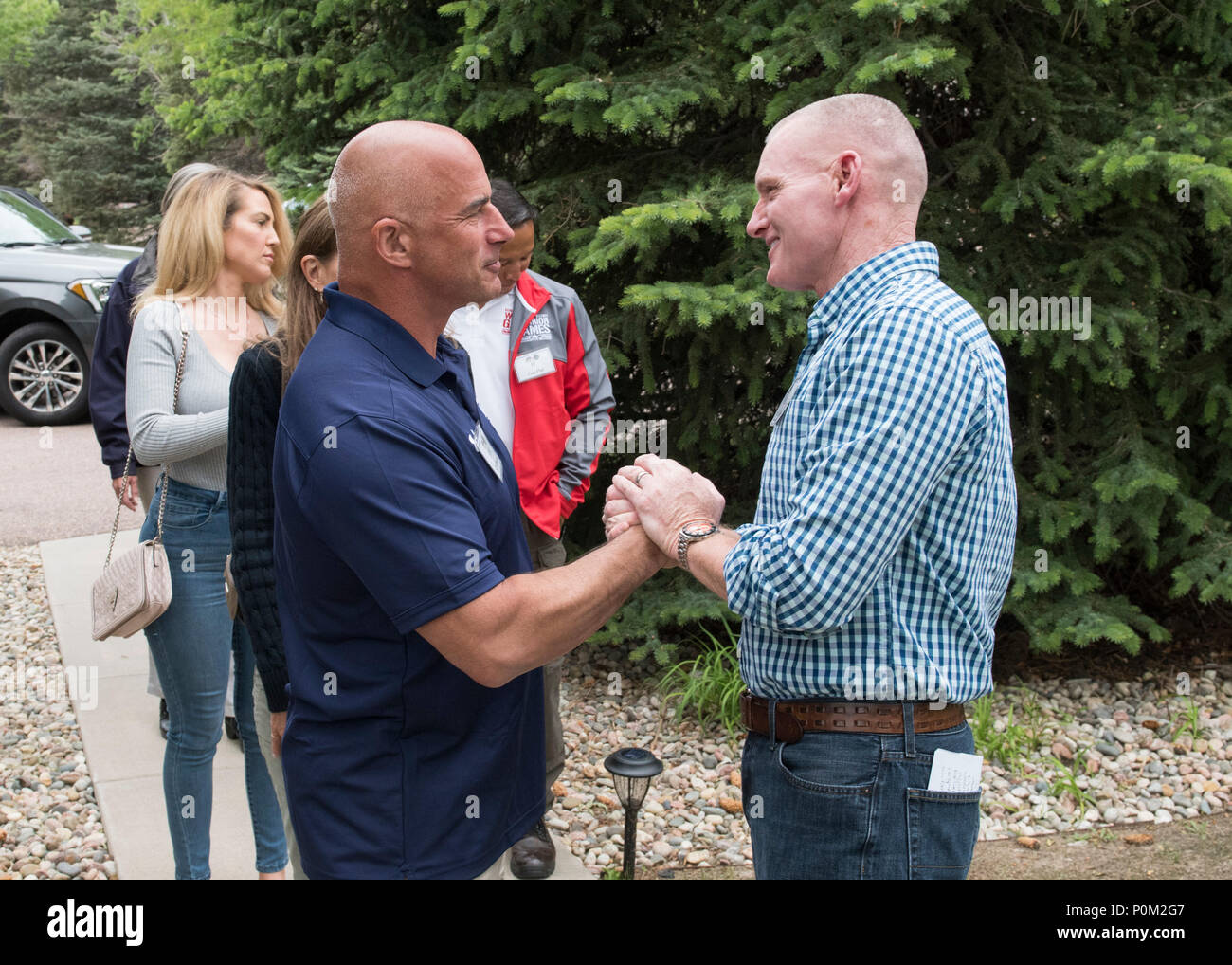 Marine Command Sgt. Maj. Paul McKenna, the North American Aerospace ...