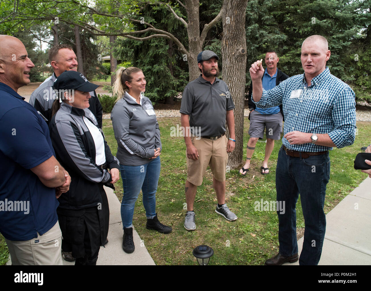 Marine Command Sgt. Maj. Paul McKenna, the North American Aerospace ...