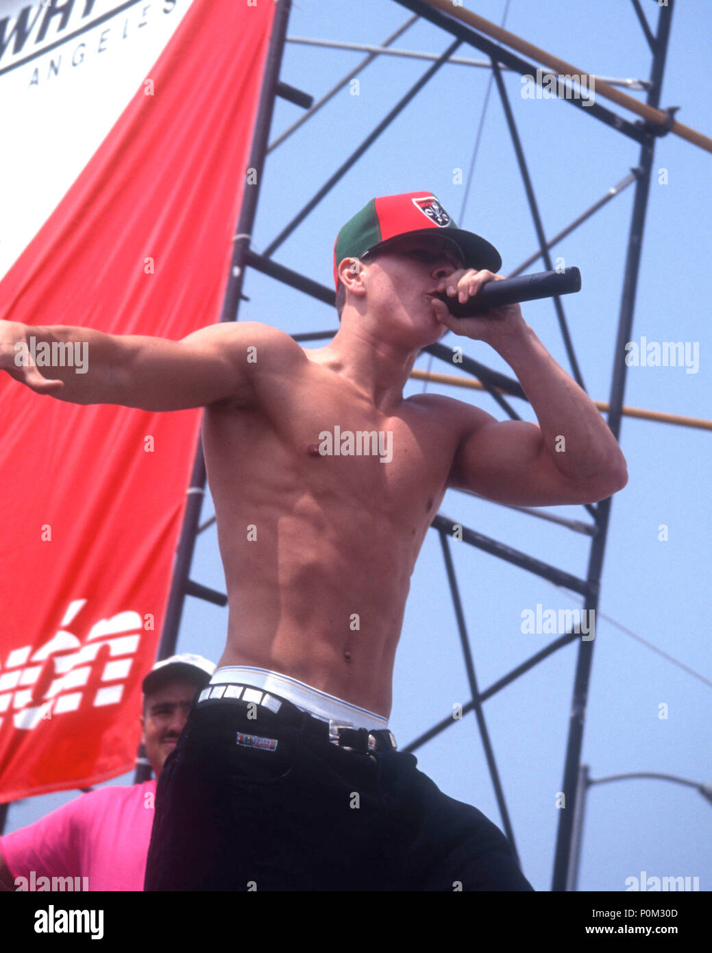 EAST LOS ANGELES, CA - SEPTEMBER 15: Singer/rapper Mark Wahlberg, aka ...