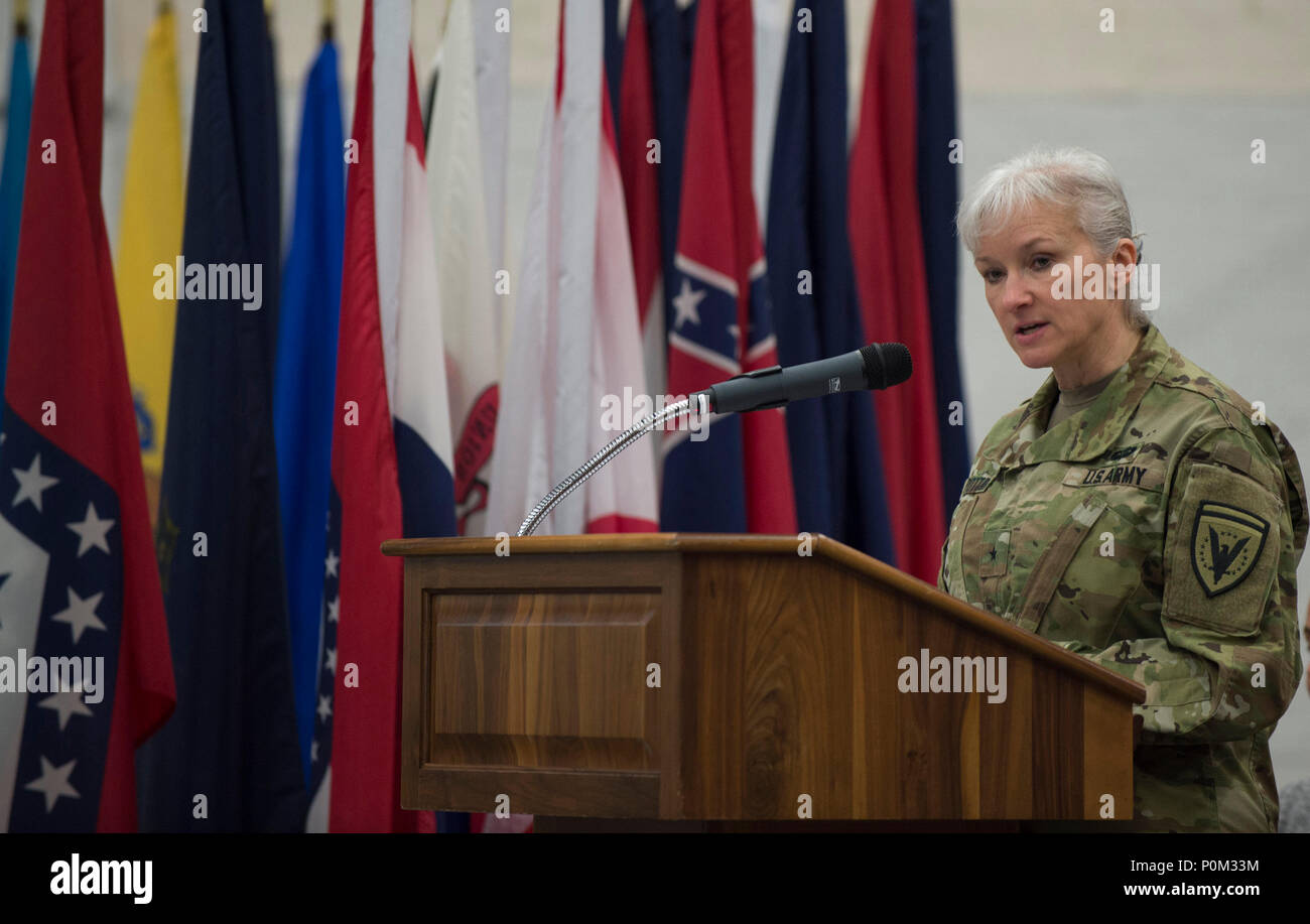 U.S. Army Brig. Gen. Laura Potter, Headquarters European Command ...