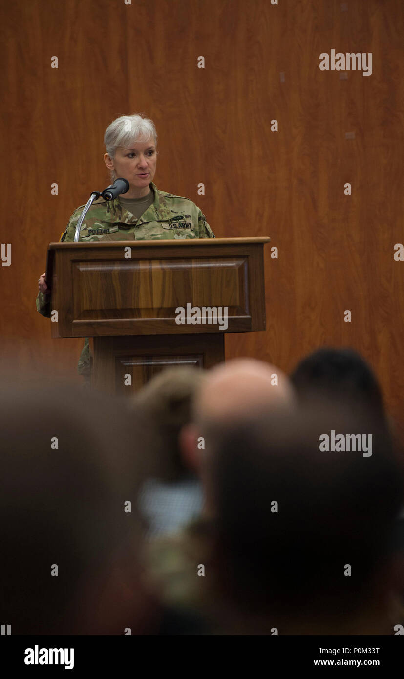 U.S. Army Brig. Gen. Laura Potter, Headquarters European Command ...