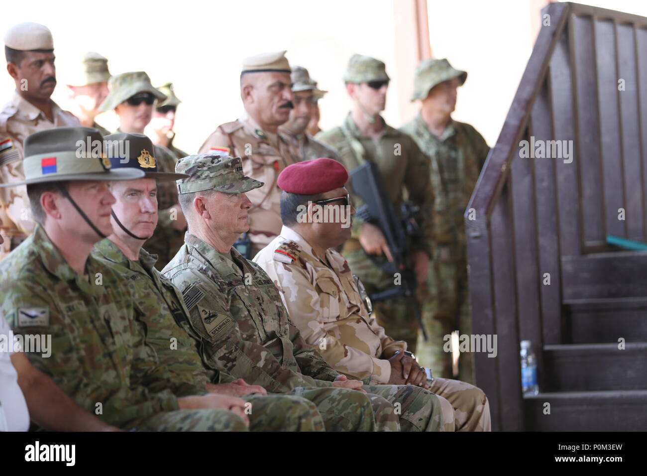 Lt. Gen. Paul E. Funk II, commanding general of Combined Joint Task ...