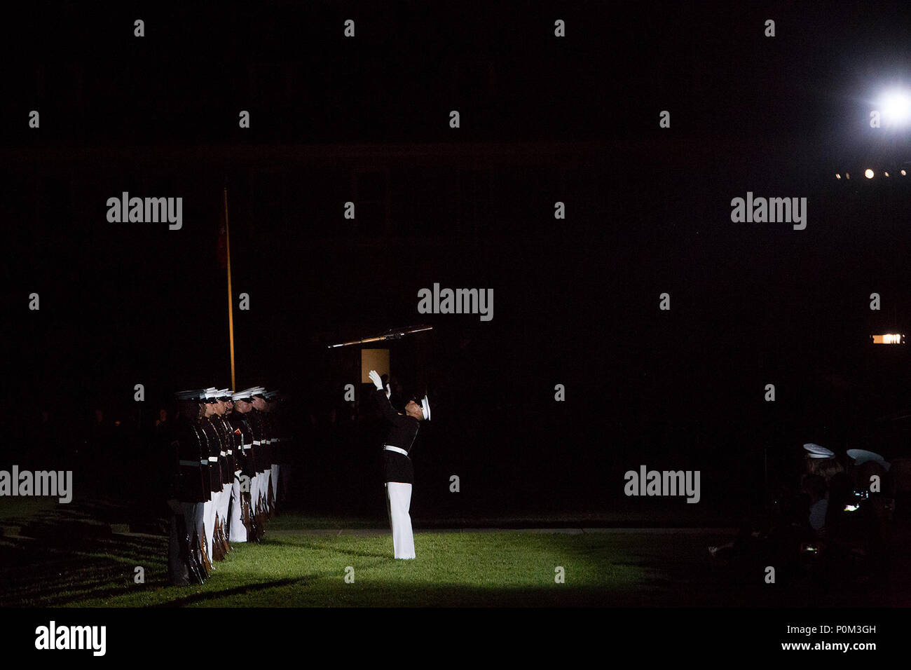 Corporal Christopher Ochoa, rifle inspector, U.S. Marine Corps Silent ...