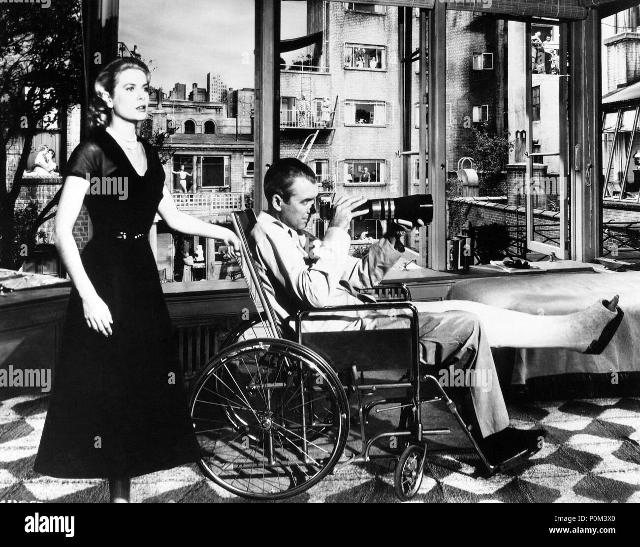 Original Film Title: REAR WINDOW. English Title: REAR WINDOW. Film ...