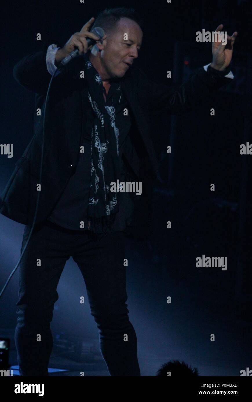 Liverpool, Uk, simple minds perform at Liverpool Empire theatre credit ...