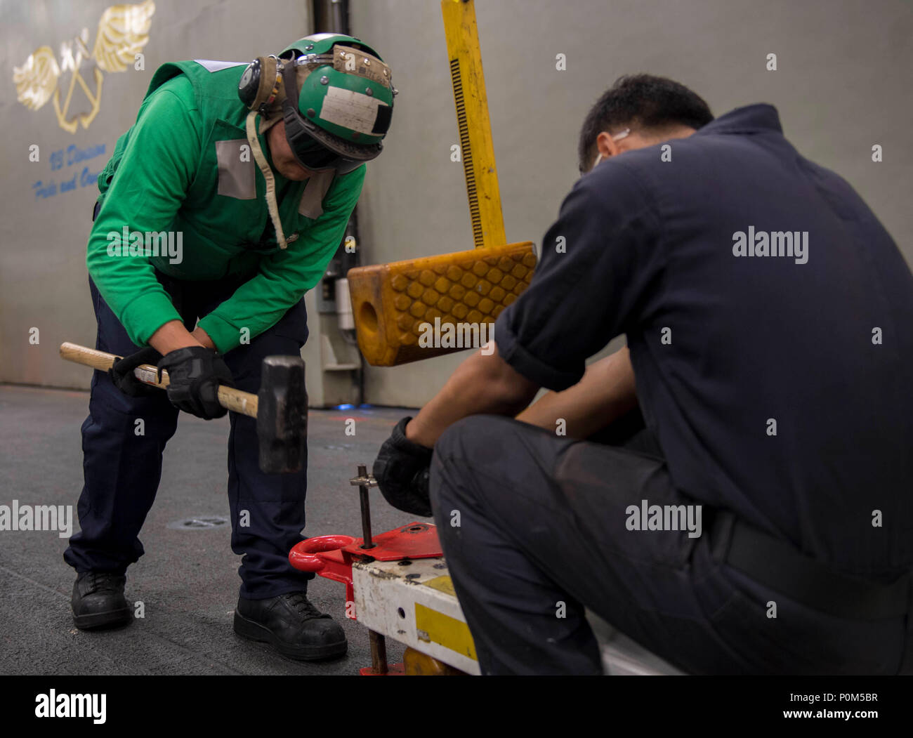 PACIFIC OCEAN (June 1, 2018) Aviation Support Equipment Technician 2nd ...