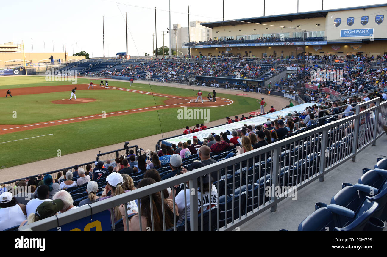 Keesler Air Force Base families attend the Biloxi Shuckers Minor League ...
