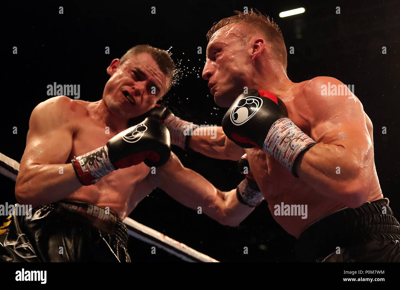 Jay Metcalf (right) and Aitor Nieto during the International Super ...