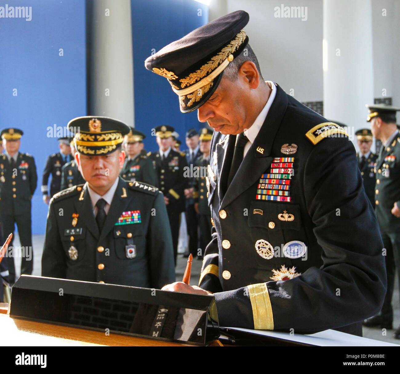 U.S. Army Gen. Vincent K. Brooks, United Nations Command, Combined ...