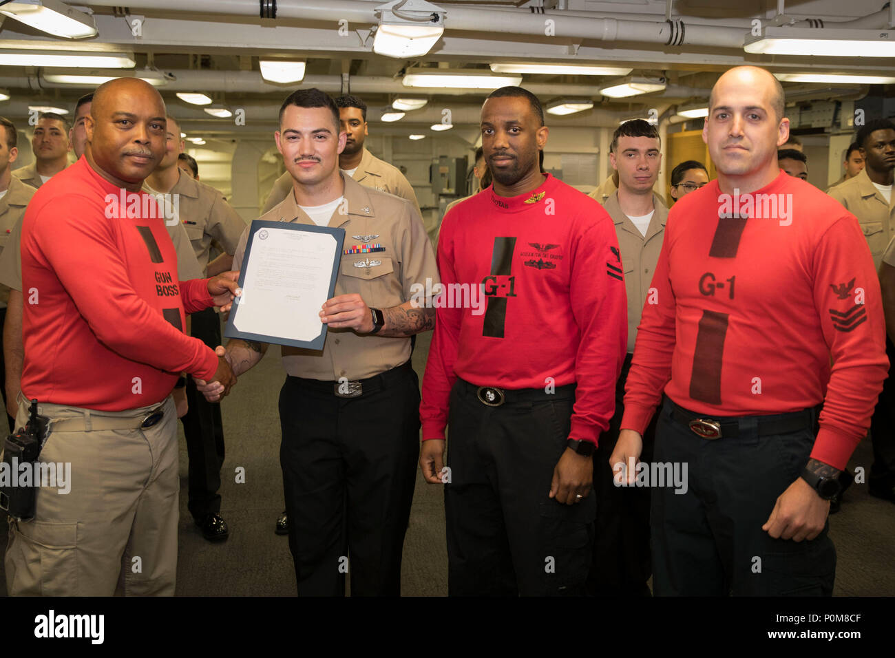 ATLANTIC OCEAN (June 4, 2018) -- Aviation Ordnanceman 3rd Class Jacob ...