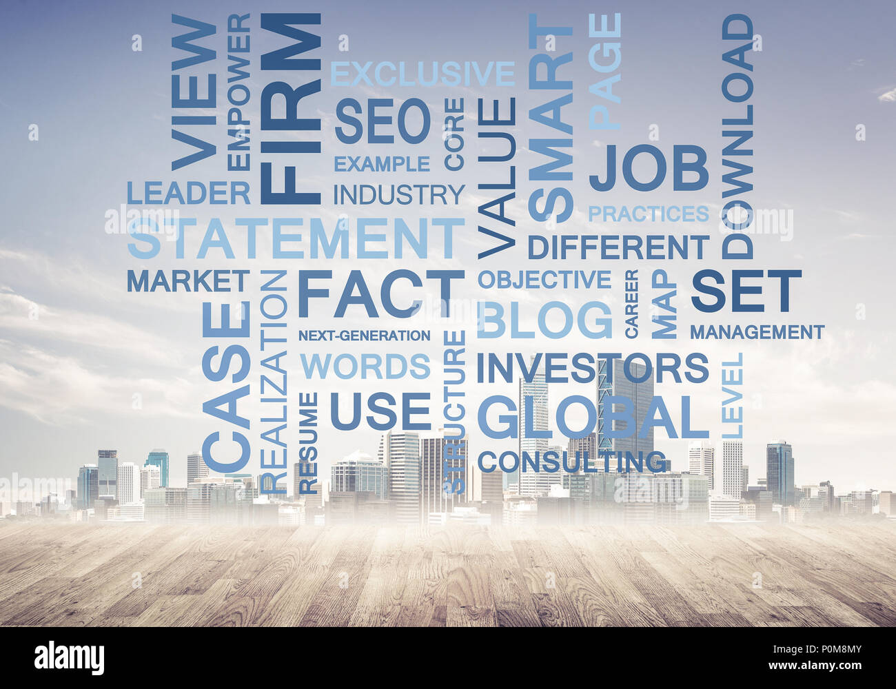 Business conceptual words as keys to success and company growth Stock ...