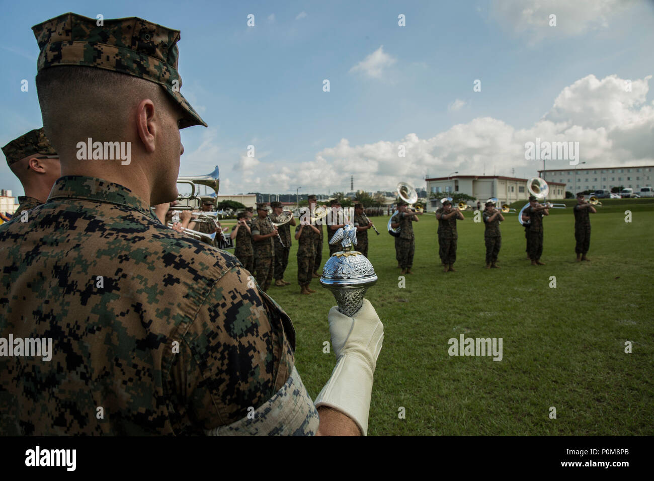 CAMP FOSTER, OKINAWA, Japan – The III Marine Expeditionary Force Band ...