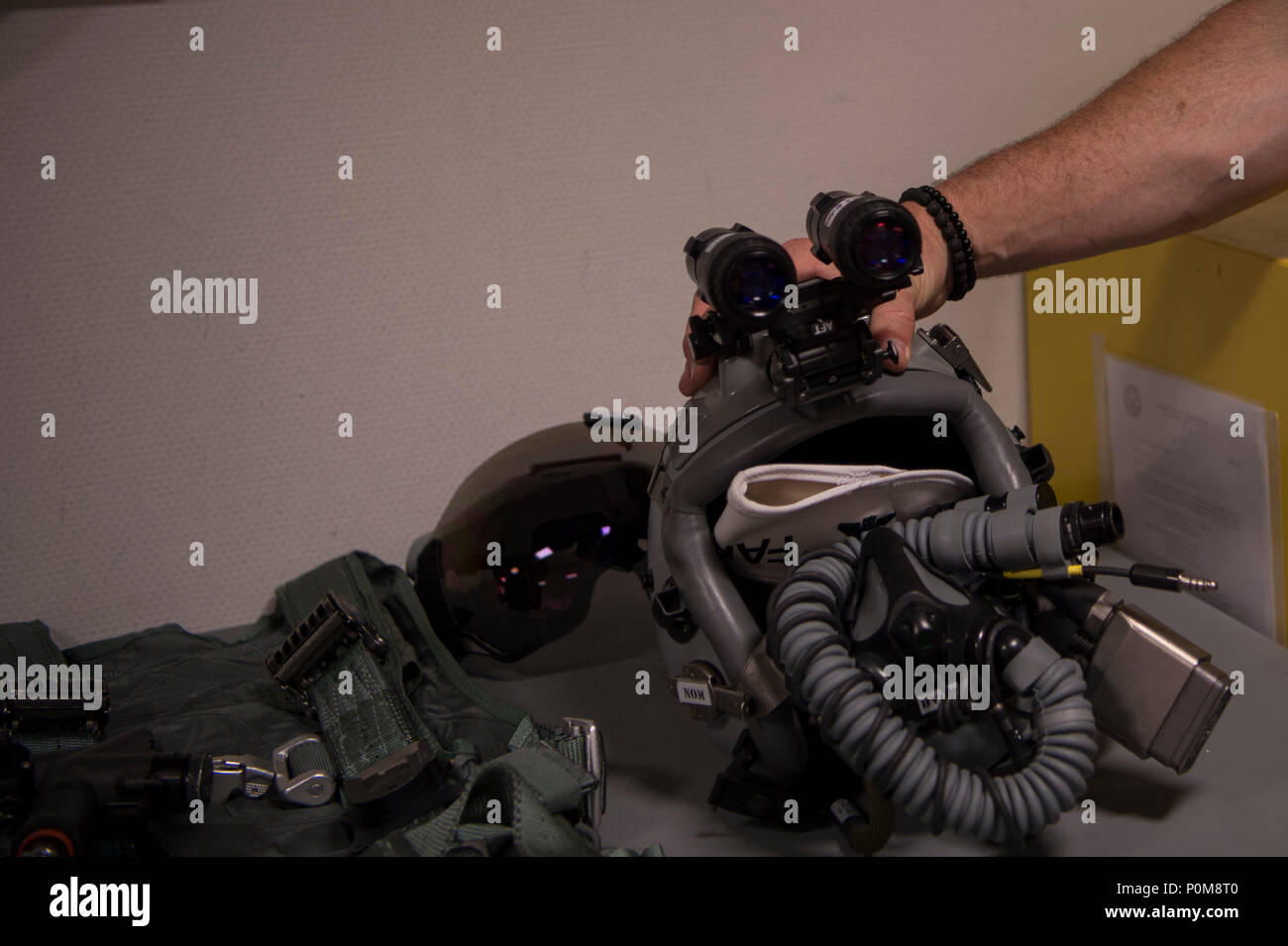Bill Talton, 480th Fighter Squadron aircrew flight equipment technician ...