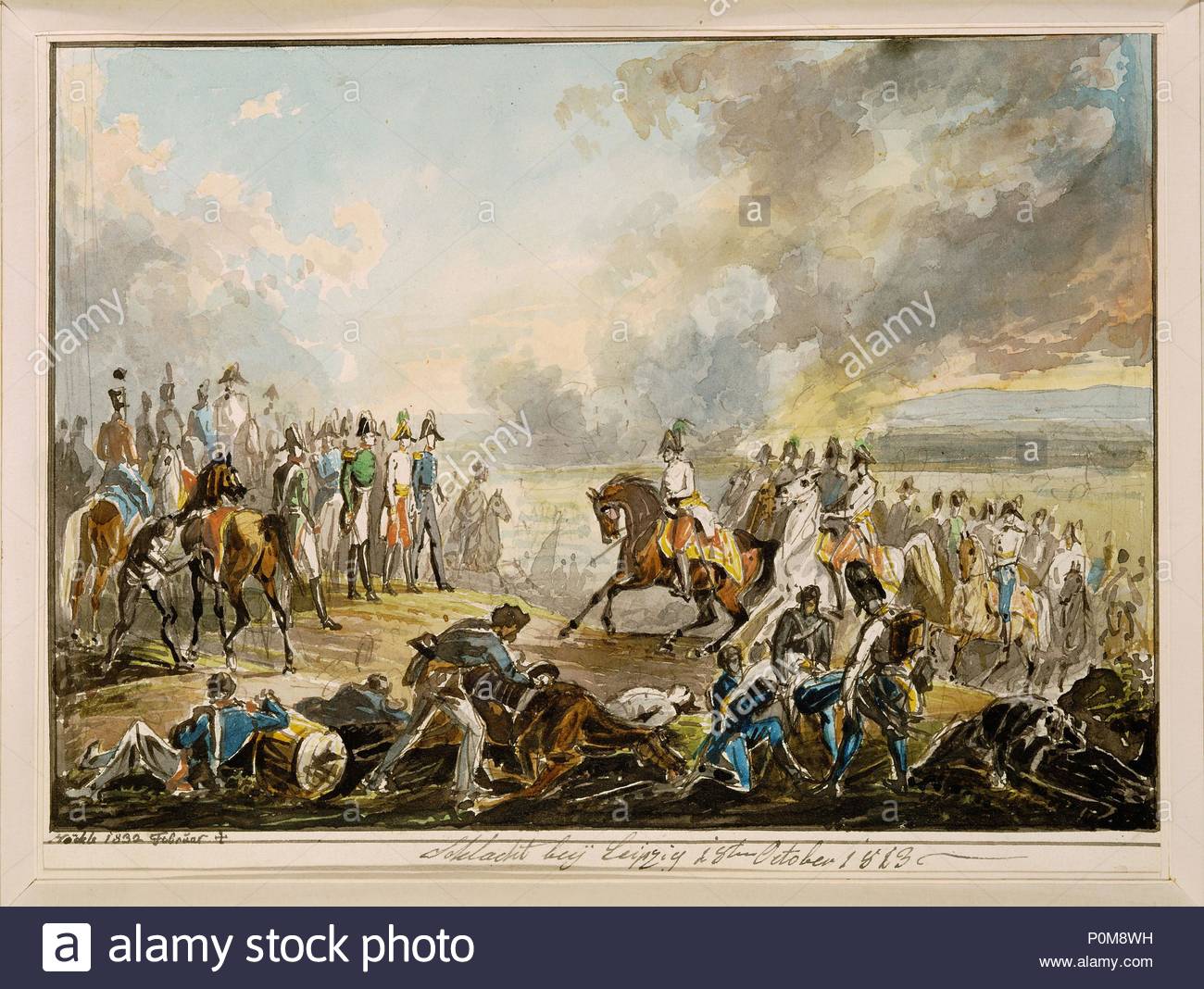 Battle Leipzig 1813 Stock Photos & Battle Leipzig 1813 Stock Images - Alamy