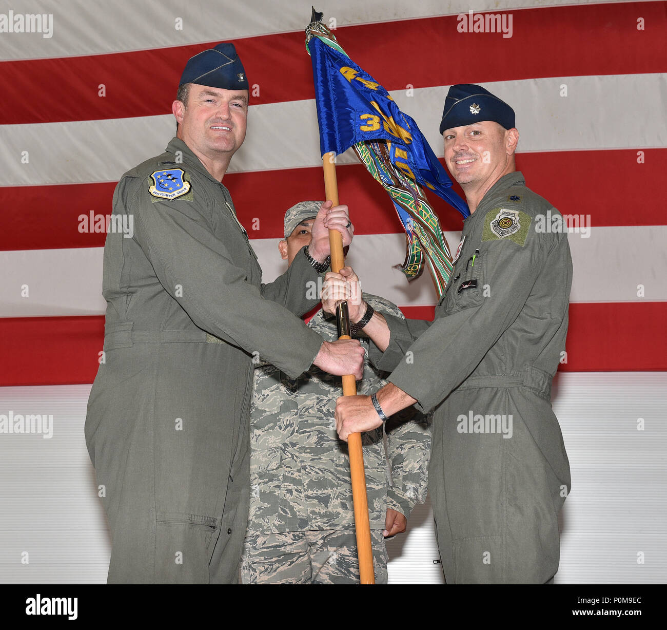 U.S. Air Force Col. Randall W. Cason , 44th Fighter Group commander ...